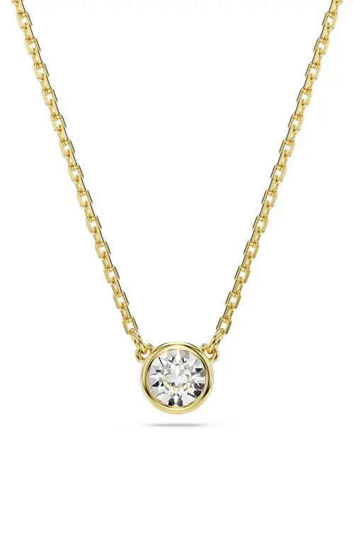 SWAROVSKI Imber Crystal Pendant Necklace - Gold