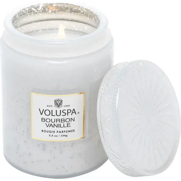 Voluspa Bourbon Vanille Small Jar Candle
