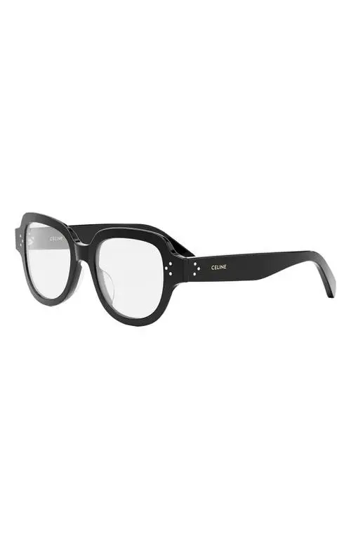 Celine Bold Round Eyeglasses