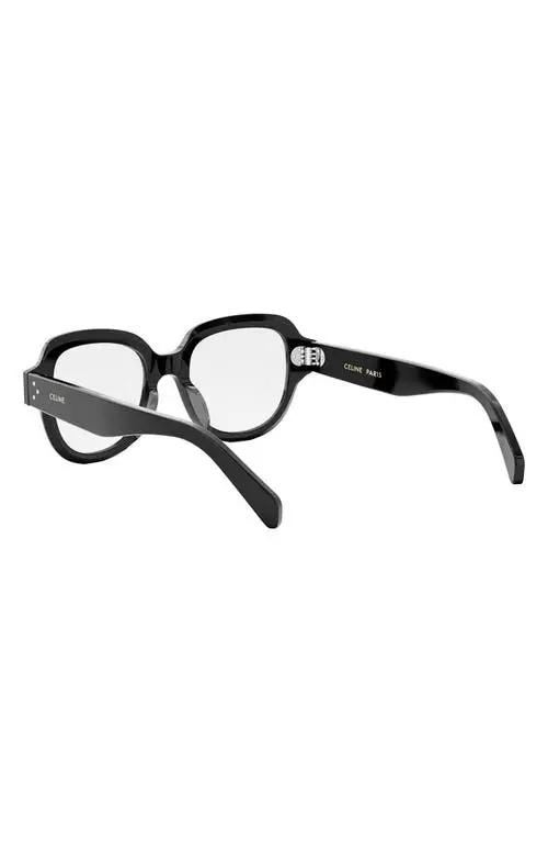 Celine Bold Round Eyeglasses