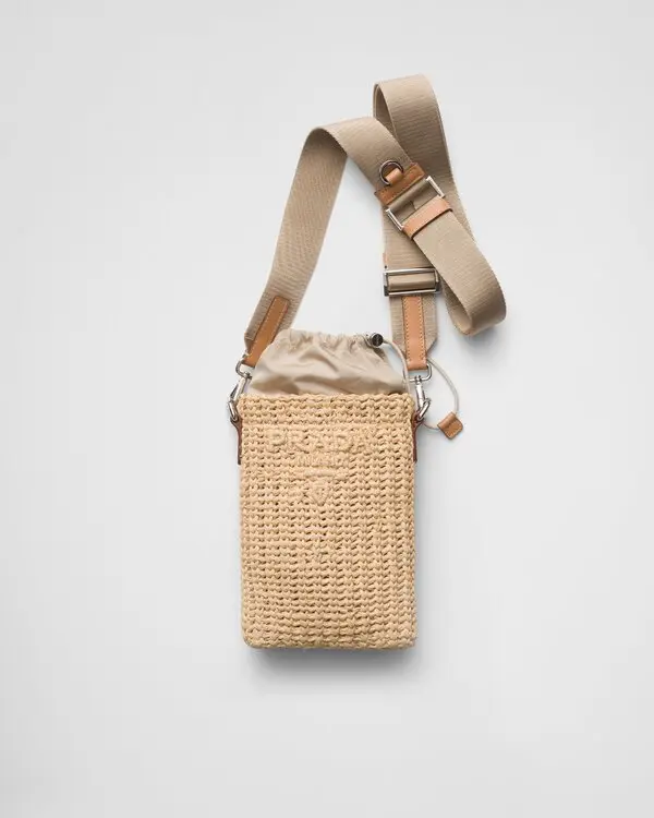 Prada Crochet Smartphone Case - Natural