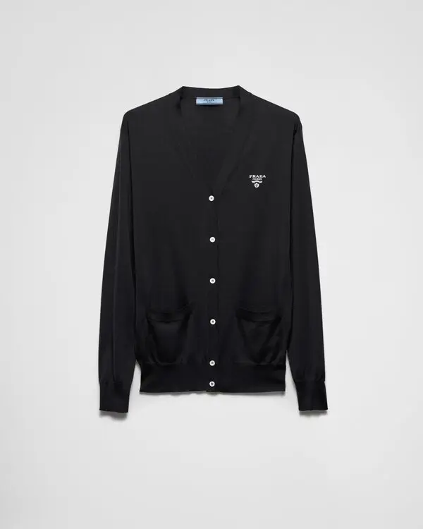 Prada Silk Cardigan
