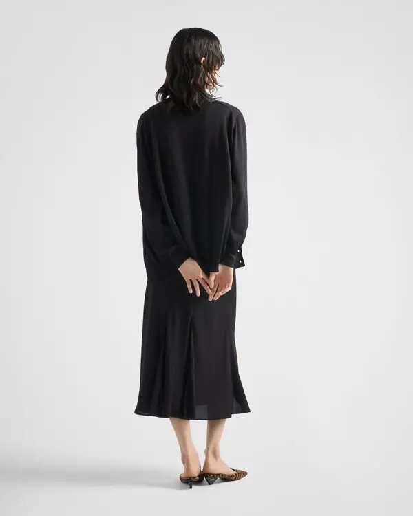 Prada Silk Cardigan