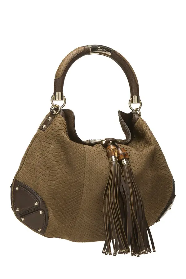 Gucci Python Indy Hobo