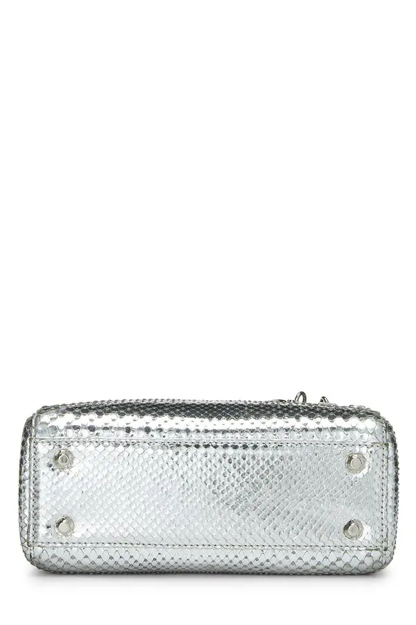 Dior Metallic Python Lady Mini
