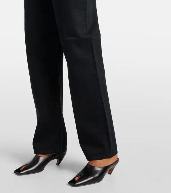 Tove Sade High-rise Straight Jeans - Black