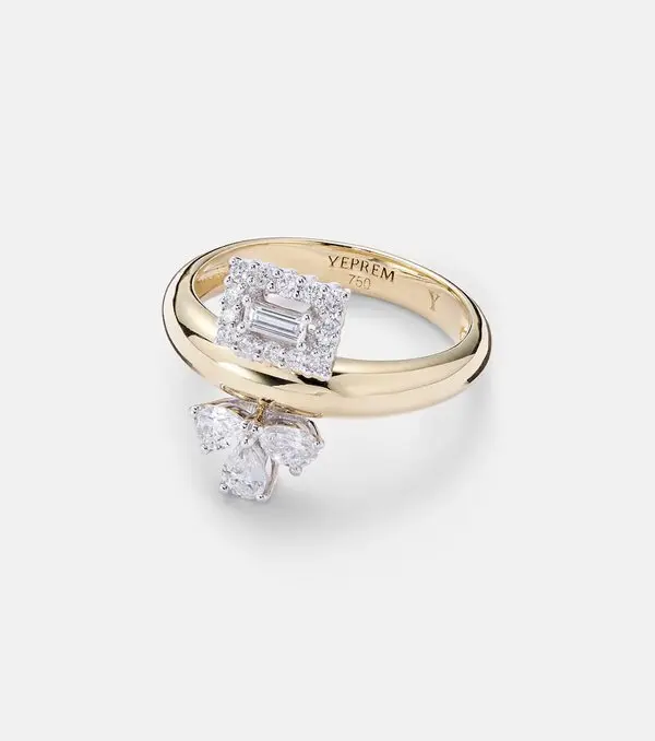 Yeprem En Strada 18kt Diamond Ring - Gold