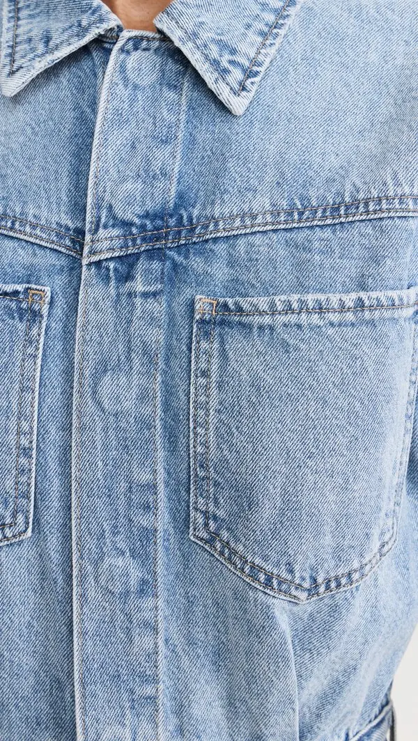 levis feeling this western denim midi dress Levi's Women's Western Denim Midi Dress, Feeling This 31