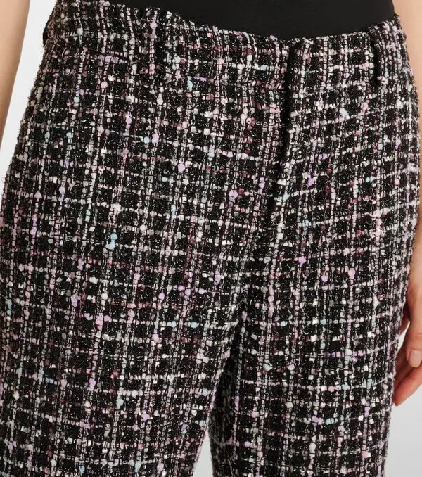 Balmain Tweed Flared Trousers