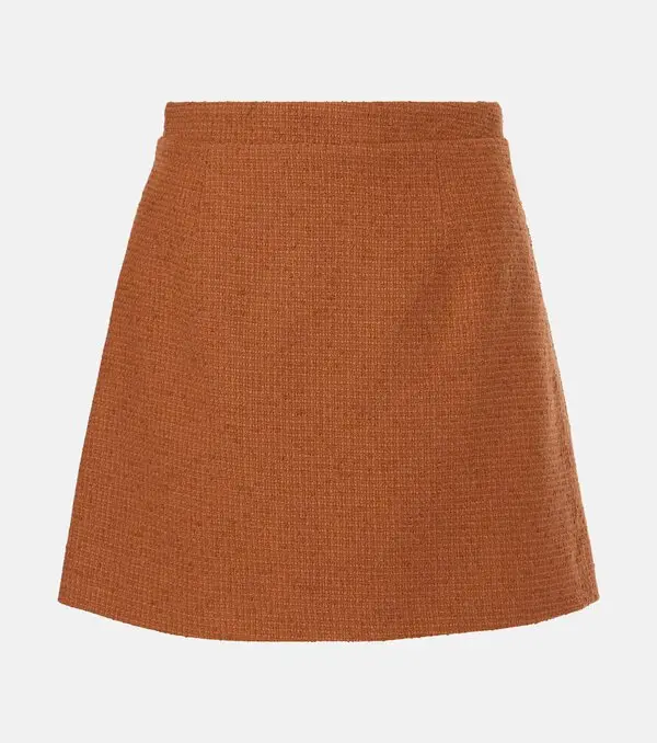 PATOU Iconic Miniskirt - Beige