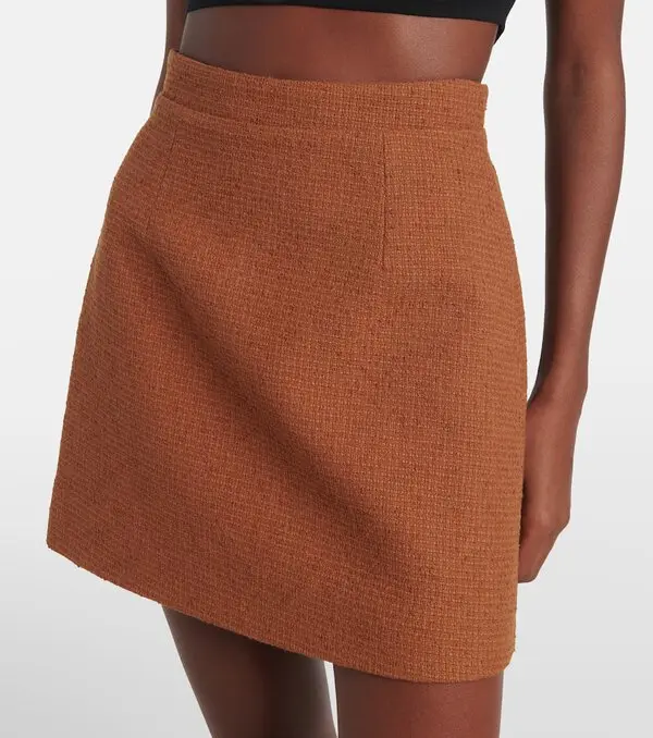 PATOU Iconic Miniskirt - Beige