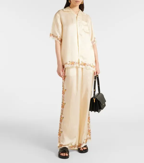 Marni Printed Satin Shirt