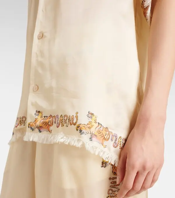 Marni Printed Satin Shirt