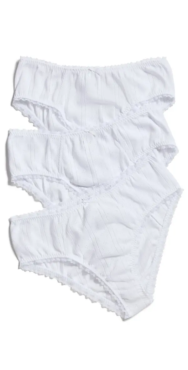 COUCOU The Cozy Brief 3 Pack - White