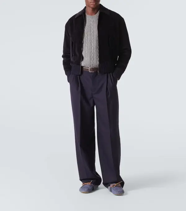 JW Anderson Denim Moccasins