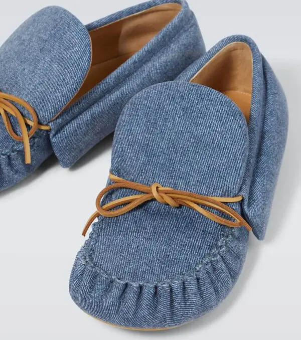 JW Anderson Denim Moccasins