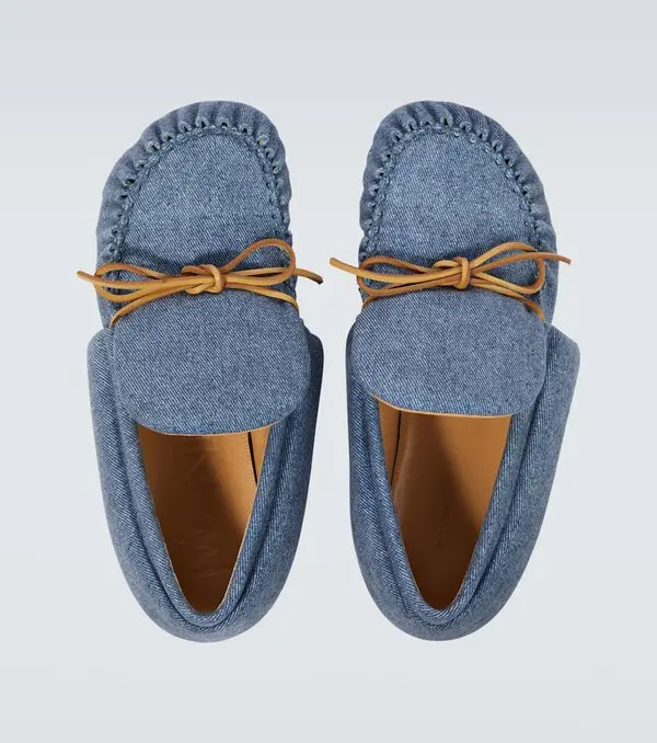 JW Anderson Denim Moccasins
