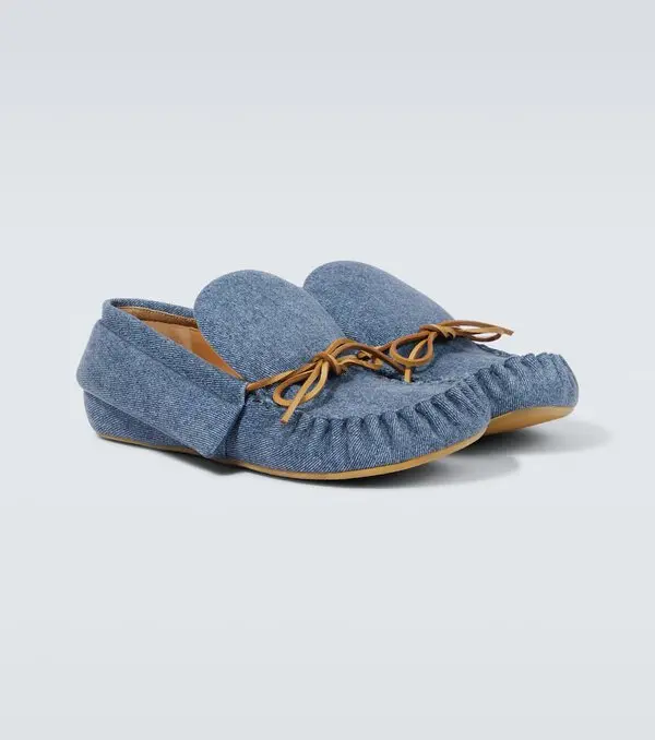JW Anderson Denim Moccasins