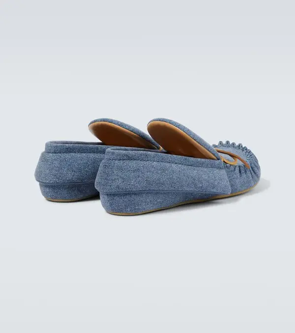 JW Anderson Denim Moccasins