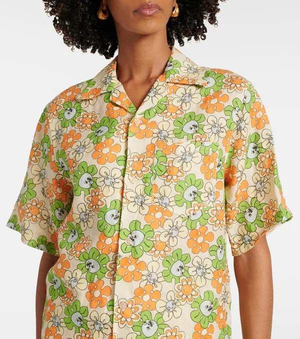 Marni Floral Linen Shirt