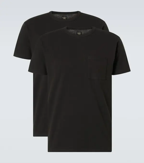Ralph Lauren Set Of 2 Cotton Jersey T-shirts - Black