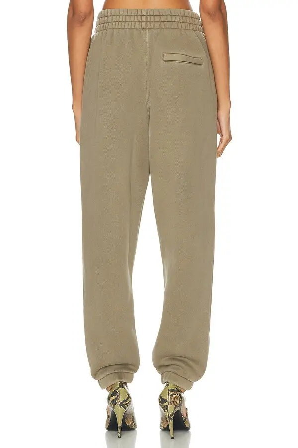 Alexander Wang Essential Terry Classic Sweatpant - Washed Walnut