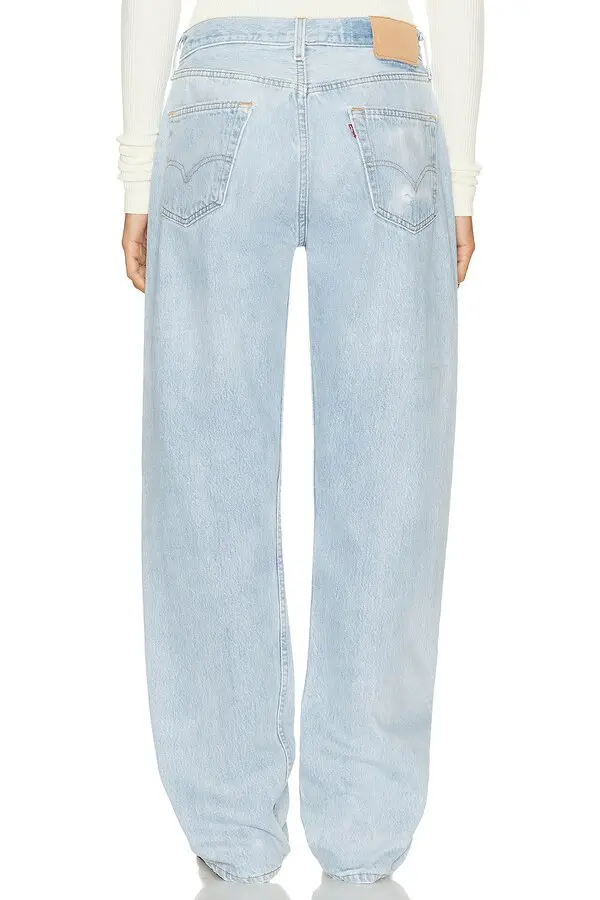 ALIGRACE Vintage Drawstring Wide Leg Jeans