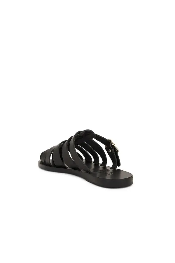 ANCIENT GREEK SANDALS Cosmia Sandal - Black