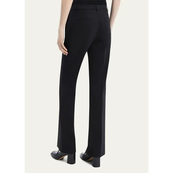 Theory Traceable Wool Straight-leg Trousers