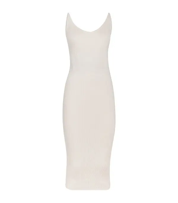 MUGLER Knitted Midi Dress