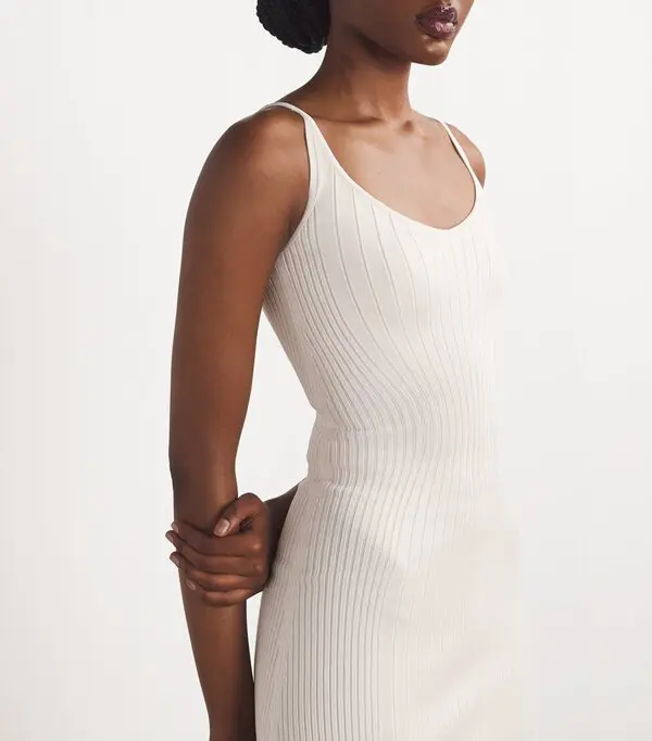 MUGLER Knitted Midi Dress