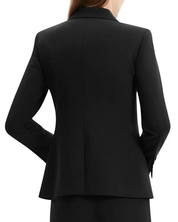 Theory Single-breasted Slim-fit Blazer - Black