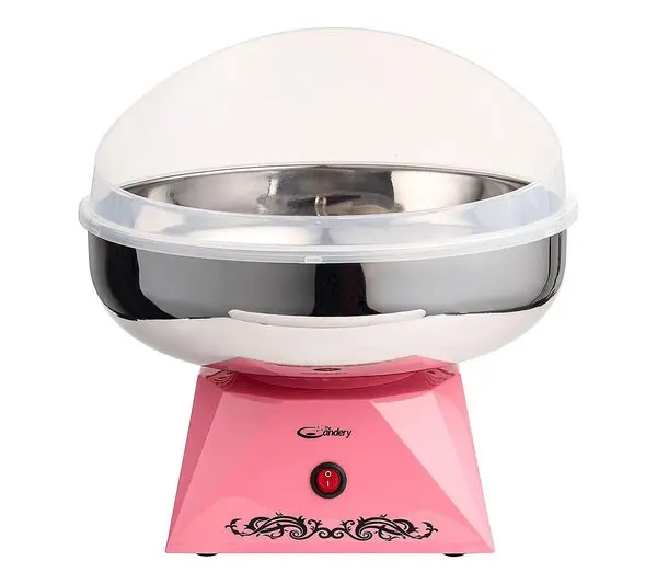 THE CANDERY Premium Cotton Candy Machine & 5 Su Gar Floss