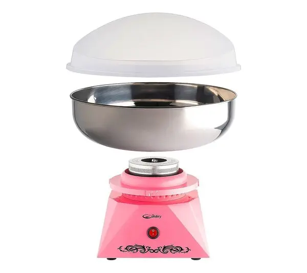THE CANDERY Premium Cotton Candy Machine & 5 Su Gar Floss