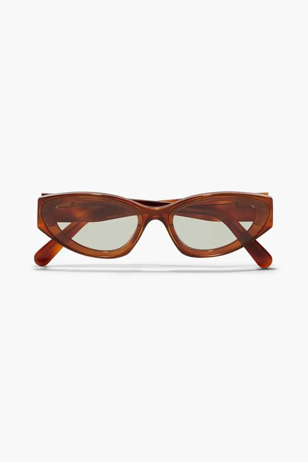 Zimmermann Cosmo Oval-frame Sunglasses