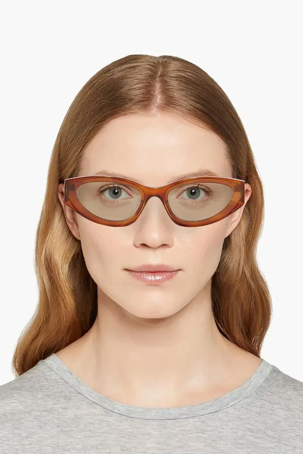 Zimmermann Cosmo Oval-frame Sunglasses