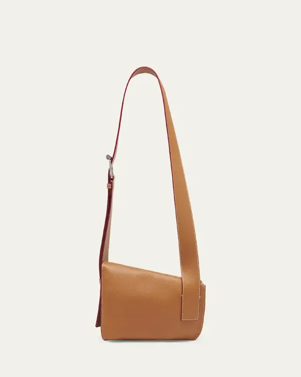 Alexander McQueen T-bar Sling Crossbody Bag - Black Silver