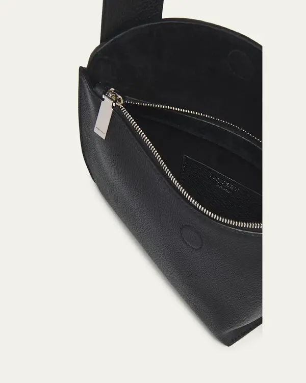 Alexander McQueen T-bar Sling Crossbody Bag - Black Silver