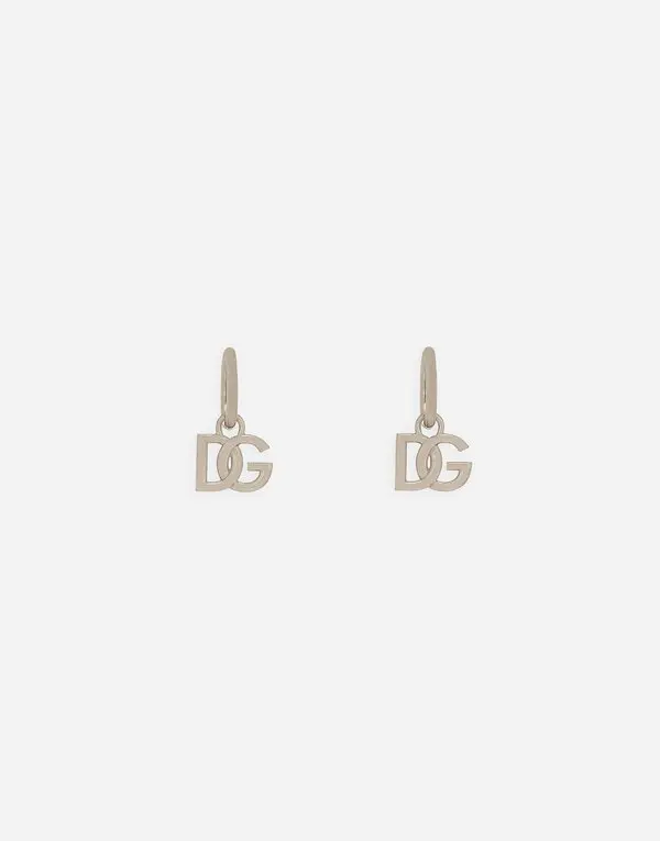 Dolce & Gabbana Dg Logo Earrings - Grey