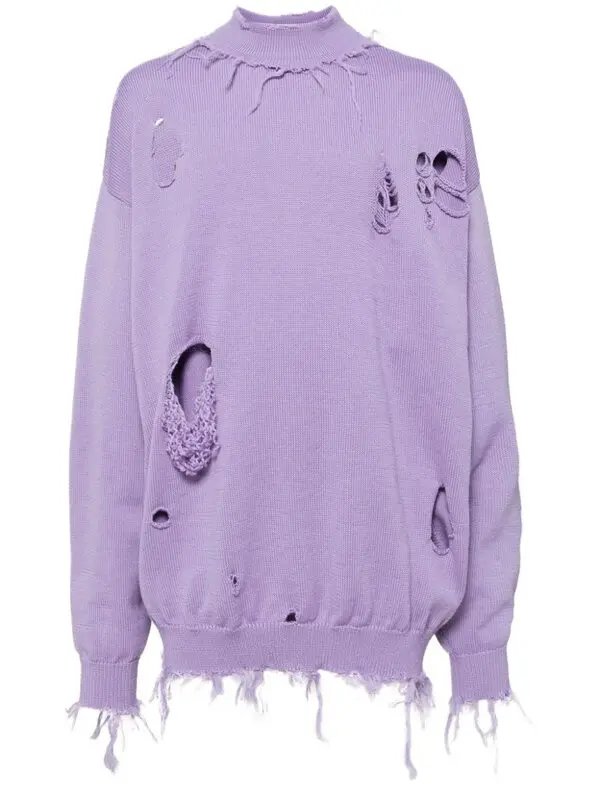 Vetements Distressed-effect Jumper