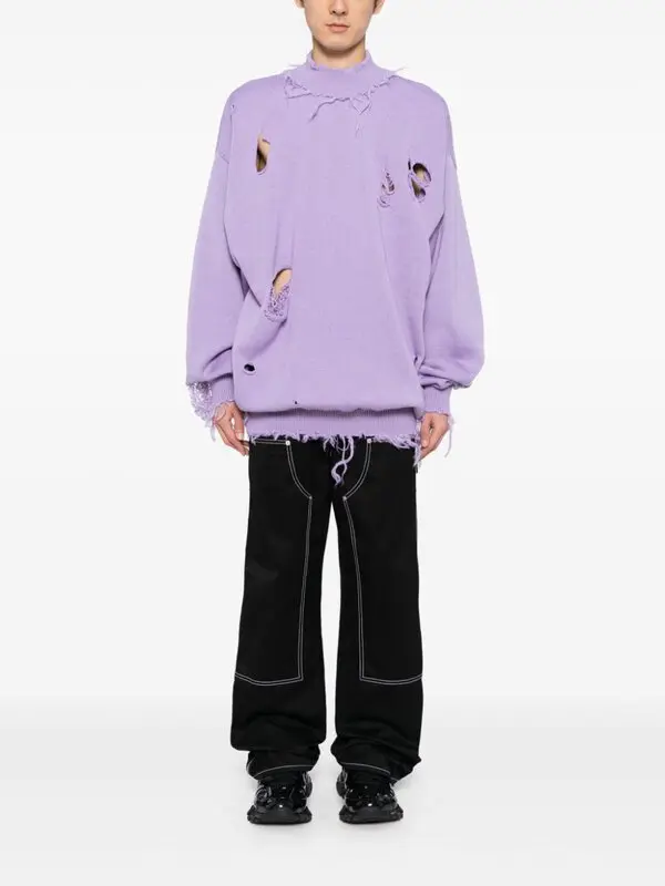 Vetements Distressed-effect Jumper