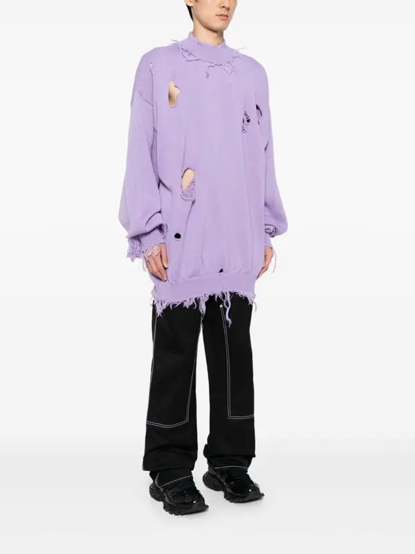 Vetements Distressed-effect Jumper