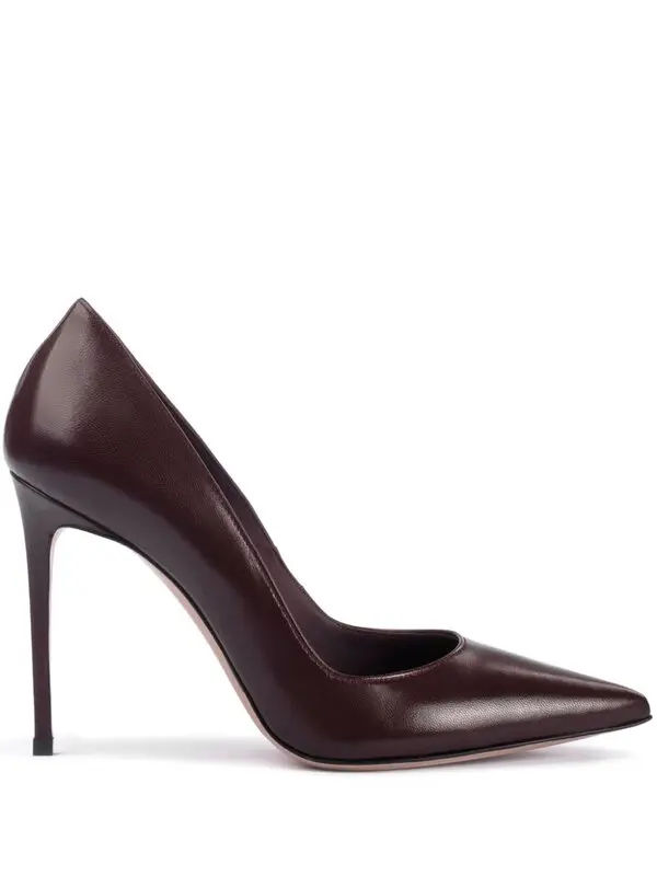LE SILLA Eva 100mm Leather Pumps - Red