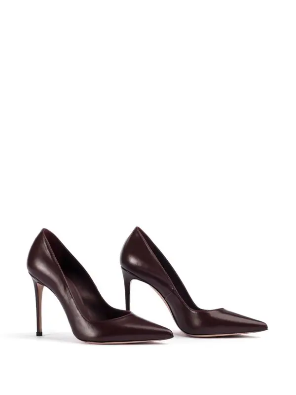 LE SILLA Eva 100mm Leather Pumps - Red