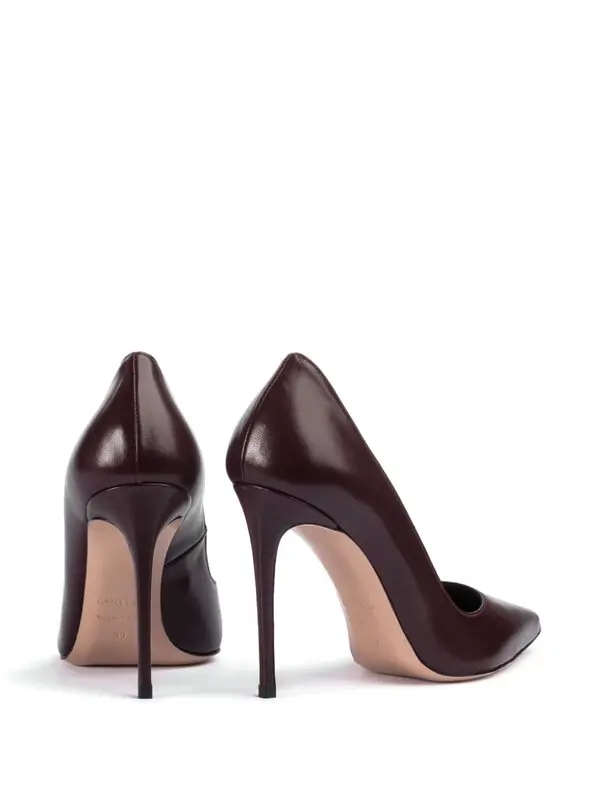 LE SILLA Eva 100mm Leather Pumps - Red