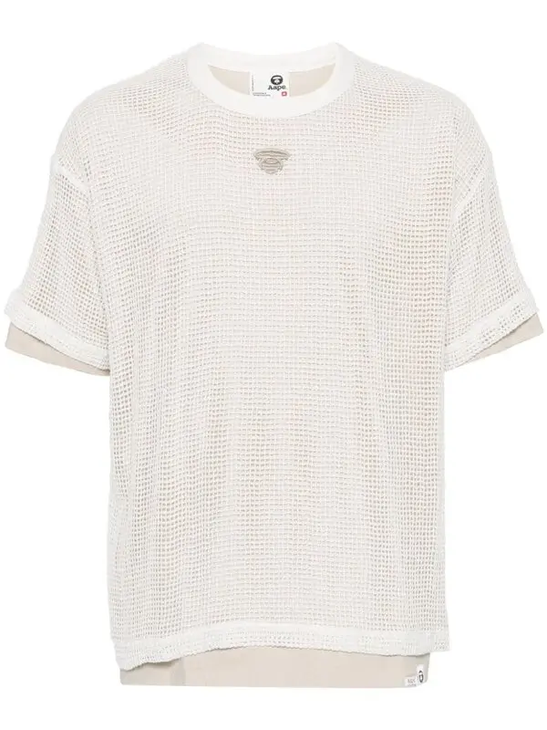 AAPE BY *A BATHING APE Layered Cotton T-shirt