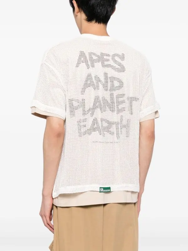 AAPE BY *A BATHING APE Layered Cotton T-shirt