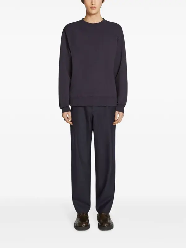 Dries Van Noten Drawstring Straight Trousers