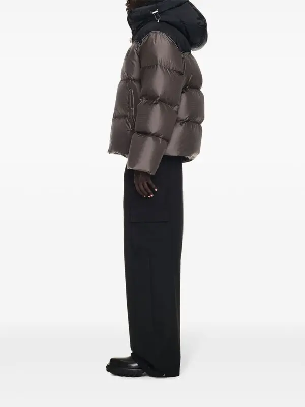 Off-White Logo-patch Puffer Jacket