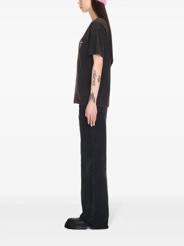 Off-White Washed Characters T-shirt